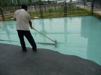 China Portable Outdoor Basketball Court Flooring , Anti Slip Synthetic Basketball Flooring for sale