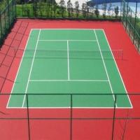 China Soft Tennis Court Flooring For School Rohs Approval With Least 6 Years Lifespan  for sale