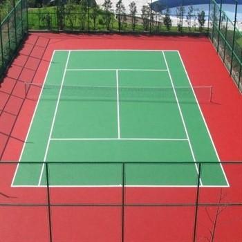 China Soft Tennis Court Flooring For School Rohs Approval With Least 6 Years Lifespan  for sale