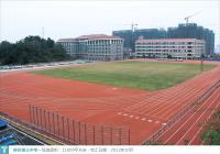 China Soft Safe Outdoor Running Track Surface, Synthetic Track Surface For Children ISO Approval for sale