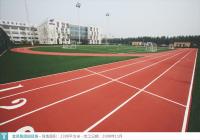 China Force Reductio 400 Meter Running Track , Cold Climate Proof Artificial Running Track  for sale