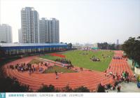 China Force Reductio 400 Meter Running Track , Cold Climate Proof Artificial Running Track  for sale