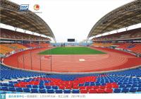 China Polyurethane Athletic Running Track Anti Slip Comfortable Sandwich System for sale