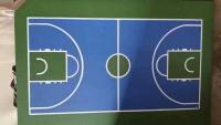 China Silicone PU Polyurethane Sports Flooring For Indoor Basketball Court Surface for sale