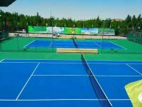 China Elastic Children'S Playground Flooring , Futsal Court / Playground Base Materials for sale
