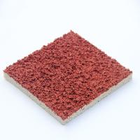 China Spray Permeable Running Race Track , Synthetic Outdoor Running Track Surface for sale