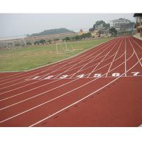 China Indoor Polyurethane Sports Flooring Jogging Track Surface Assorted Color for sale