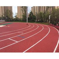 China Indoor Polyurethane Sports Flooring Jogging Track Surface Assorted Color for sale