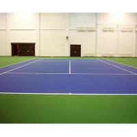 China Colored PU Sports Flooring Materials For Multi Purposed Surface Refresh Builder for sale