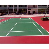 China Colored PU Sports Flooring Materials For Multi Purposed Surface Refresh Builder for sale