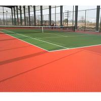China Colored PU Sports Flooring Materials For Multi Purposed Surface Refresh Builder for sale