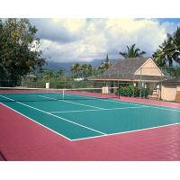 China Outdside Seamless Tennis Court Flooring Thick Polyurethane Material Full System for sale
