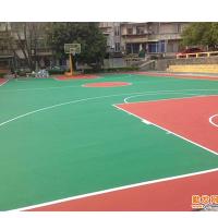 China Polyurethane Commercial Rubber Gym Flooring For Baskebtall Court Colorful for sale