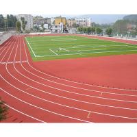 China Synthetic Tartan Running Outdoor Sports Court Flooring International Standard for sale