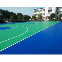 China Polyurethane Basketball Court Flooring Full System With Water Base Top Coat for sale
