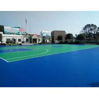 China Tennis / Badminton Court Synthetic Flooring , 3mm Recycled Basketball Court Flooring for sale