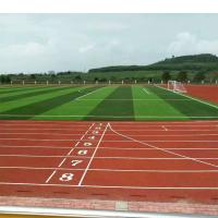 China Outdoor Plastics Jogging Track Flooring For School Playground Surface Coating for sale