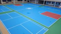 China PU Synthetic Basketball Court Flooring Surface Polyurethane Resin Material for sale