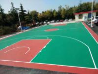 China Outdoor Seamless Basketball Court Flooring For Multi Purposed Surface Refresh Contracting for sale