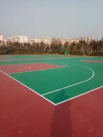 China Seamless Synthetic Basketball Flooring , Full System Modular Sports Flooring  for sale