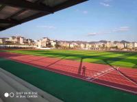 China Sandwich System Synthetic Permeable Tartan Athletics Track for sale