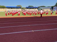 China 400 Meters Modular Rubber Synthetic Athletic Tartan Track for sale
