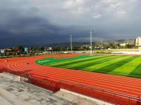 China EPDM Rubber Athletic Track Flooring Materials  Spike Resistant for sale