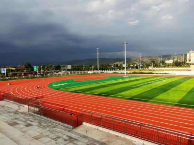 China EPDM Rubber Athletic Track Flooring Materials  Spike Resistant for sale