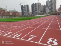 China EPDM Rubber Athletic Track Flooring Materials  Spike Resistant for sale