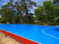 China Sandwich System Polyurethane Resin Home Basketball Court for sale
