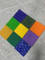 China Fresh and long lasting colored Epdm Rubber Granules for Rubber Flooring for sale