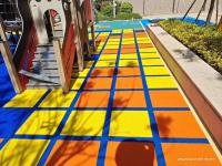 China Fresh and long lasting colored Epdm Rubber Granules for Rubber Flooring for sale