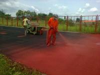 China 13mm Outdoor Sports Court Flooring Tartan Running Track for sale