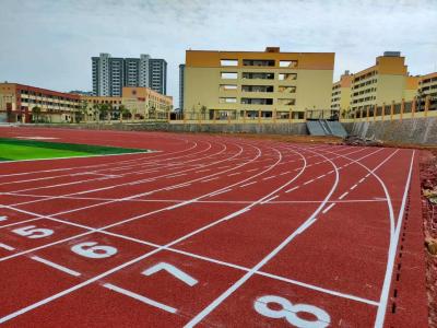 China Playground Synthetic Tartan Track Surface Coating Materials for sale