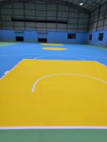 China 8mm Polyurethane Sports Court Materials For Futsal Court Surface Coating for sale