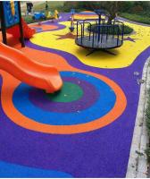 China Wet Pour EPDM Rubber Playground Surface Coating  for Real  Estate Community Development for sale
