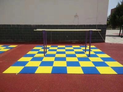 China Impact Resistance NBR Colored Rubber Tiles For Kindergarten for sale