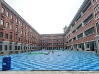 China Outdoor 15mm Thick Colored Rubber Tiles For Children Playground Safety Flooring for sale
