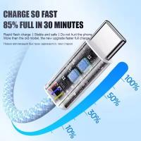 China 3A Fast Charging Type-C to Type-C Cable For iPhone15 Charger 60W USB-C Charging Cable for sale