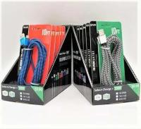 China Micro-USB Cable 2A Fast Charging Speed USB Nylon Braided Cable for Android Phones for sale