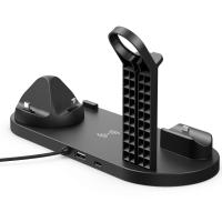 China Low Tension Protection 3 in 1Portable Wireless Charger for iPhone Mobile and Earphone for sale