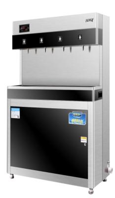 China 192W Commercial Water Dispenser with 35L Hot Tank and 3-Stage Filtration for Schools and Public Facilities for sale