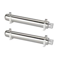 China 110W High-Strength Mercury Lamp UV Sterilizer for RO Systems - 24GPM Flow Rate, 10 Bar Pressure for sale