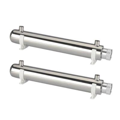 China 110W High-Strength Mercury Lamp UV Sterilizer for RO Systems - 24GPM Flow Rate, 10 Bar Pressure for sale