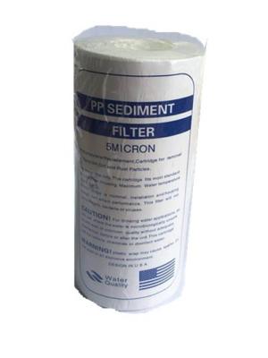 China 5 Micron PP Filter Cartridge 6 Inch 152mm with 60 psi Max Pressure for RO Systems and Water Treatment for sale