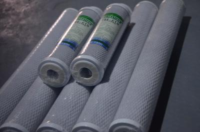 China 10 inch CTO Compressed Activated Carbon Filter Cartridge 5 Micron for RO Water Purifier for sale
