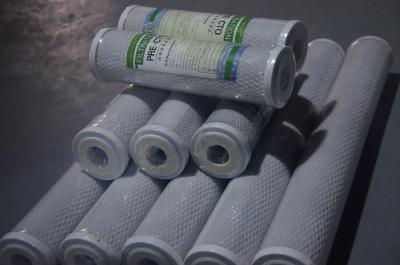 China 20 Inch High Activated Carbon Water Filter Cartridge CTO-20 for RO System 2.5 Inch Diameter for sale