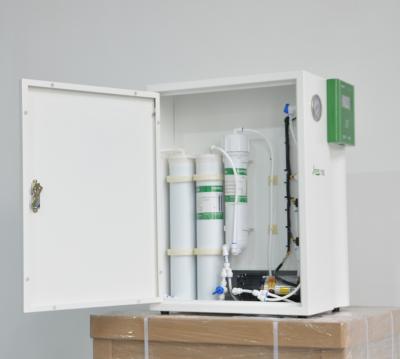 China Lab Water Treatment Single Pass RO System 40 LPH with 18.25 MΩ.cm Resistance and 99% Removal Rate for sale