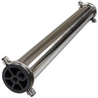 China Seamless Stainless Steel RO Membrane Vessel 4040 8040 Food Grade 304 316L for sale