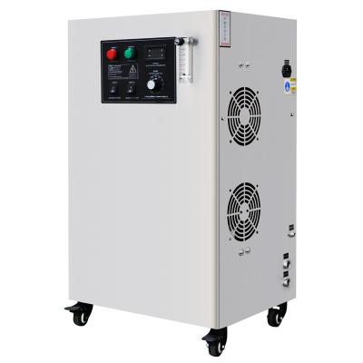 China Large Water Ozone Generator 5-40g/h Capacity for Industrial Water Treatment Plants with Air Cooling System for sale
